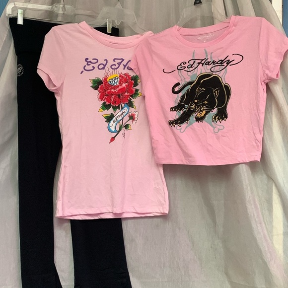 Ed Hardy | Tops | Ed Hardy Top Combo | Poshmark